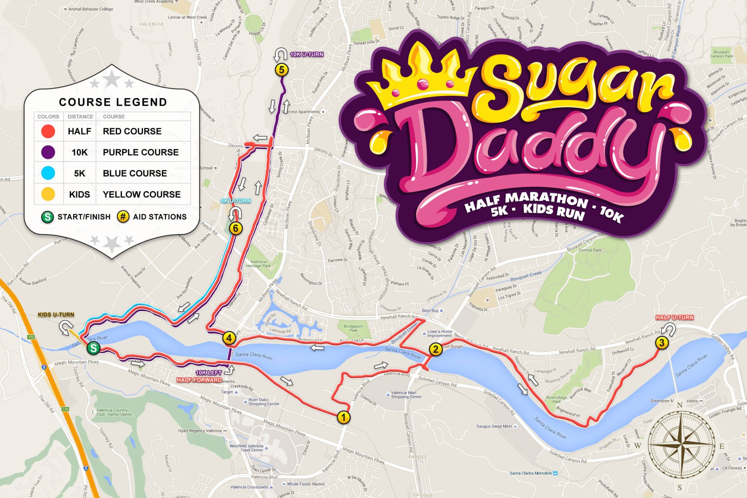 Course - Sugar Daddy Race